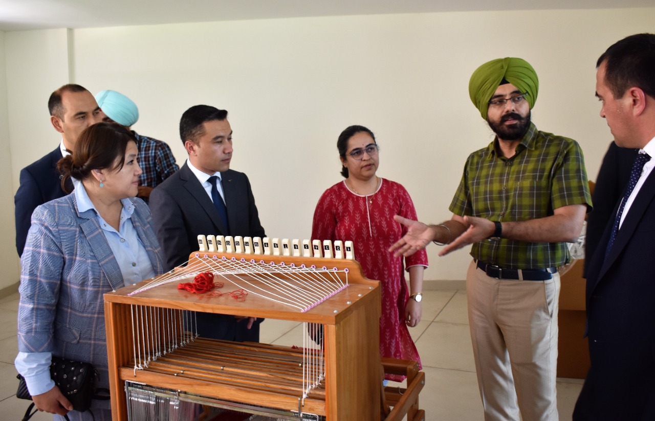 Visit of the Uzbek delegation to NIFT Panchkula | Panchkula