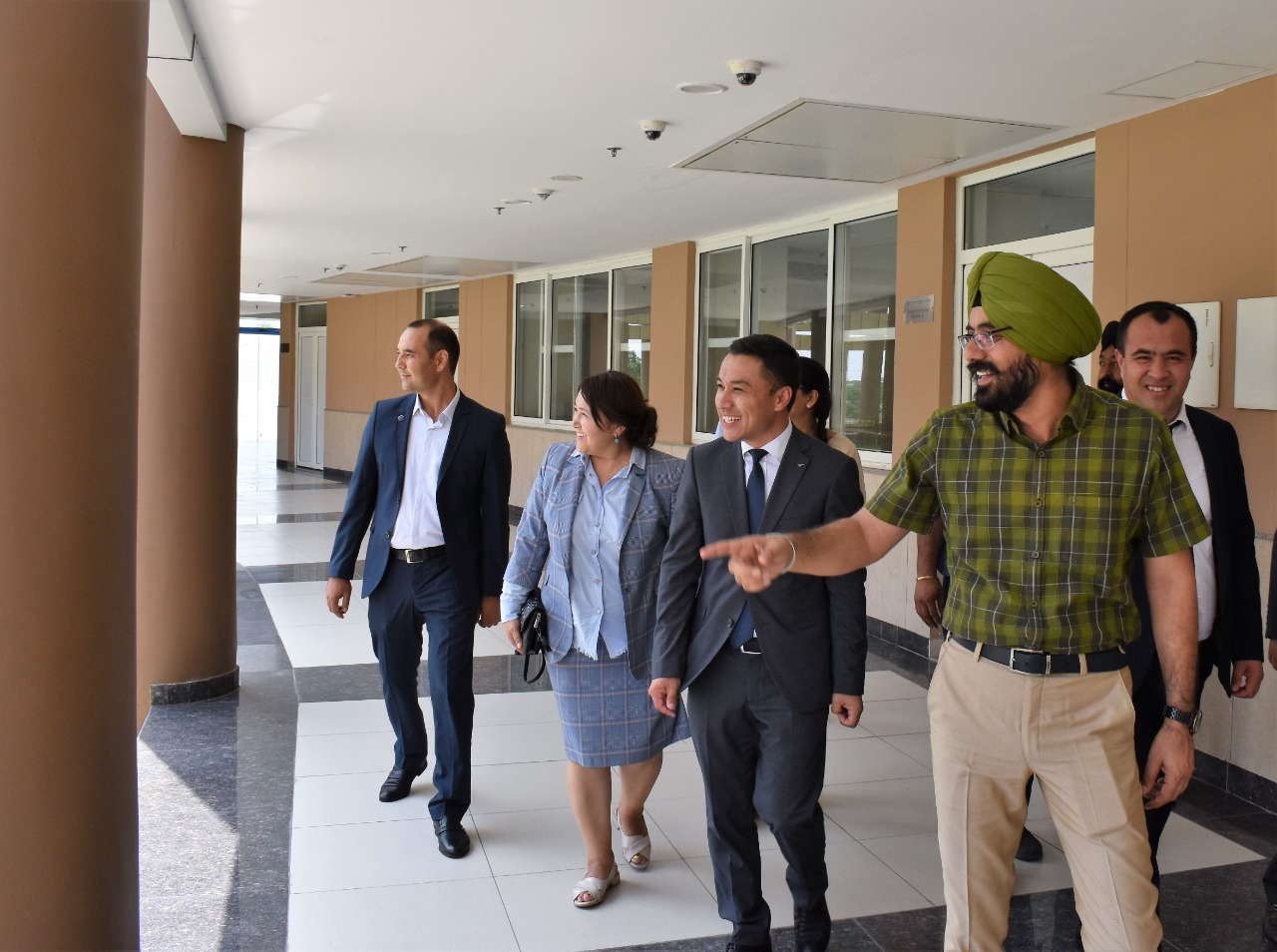 Visit of the Uzbek delegation to NIFT Panchkula | Panchkula